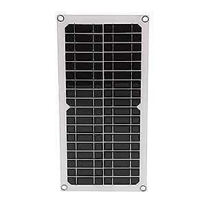 Hyuduo Flexible Solar Panel 18W 12V Bendable, Semi‑Flexible Solar Cell Panel Battery Charger for Car Boat Outdoor Supplies,Solar Panels