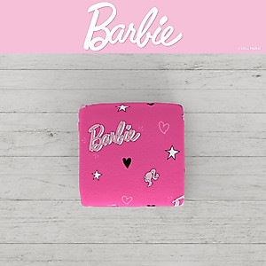 Franco Collectibles Barbie Super Soft Micro Raschel Throw, Barbiecore, 50 in x 70 in, (Officially Licensed Product)