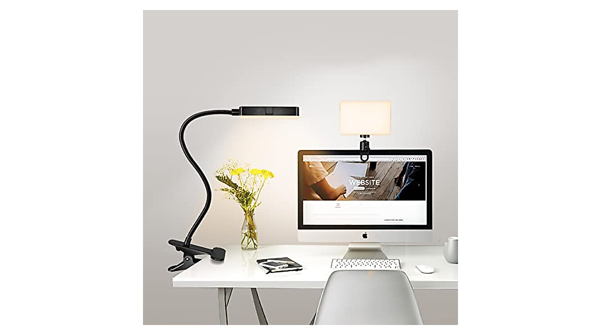LED Desk Light: Video Conference & Laptop Lighting Kit