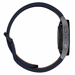 SAMSUNG Galaxy Watch5 Bespoke Edition 40mm Bluetooth Smartwatch, Body, Health, Fitness, Sleep Tracker, Improved Battery, Sapphire Crystal Glass, US Version, Graphite Extreme Sport Band, Navy/Mustard