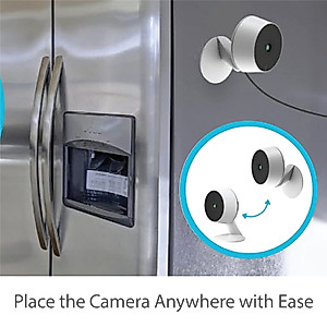 OSI Smart Security Mini Camera Indoor 1080P HD,WiFi Cameras,Home Security Cameras, AI Human Detection,Two-Way Audio,Night Vision,Compatible with Alexa, Google,32GB SD Card Included & Cloud Storage