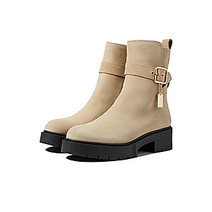 Coach Lacey Suede Bootie Oat 6 B (M)