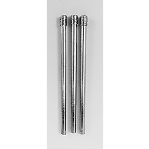 DrillGlass 1/8" Diamond Core Drill Bits for Glass and Tile 3-Pack | Free Beginner's Drilling Guide | Drill Glass, Tile, Ceramics and Stone (18DHS-3)