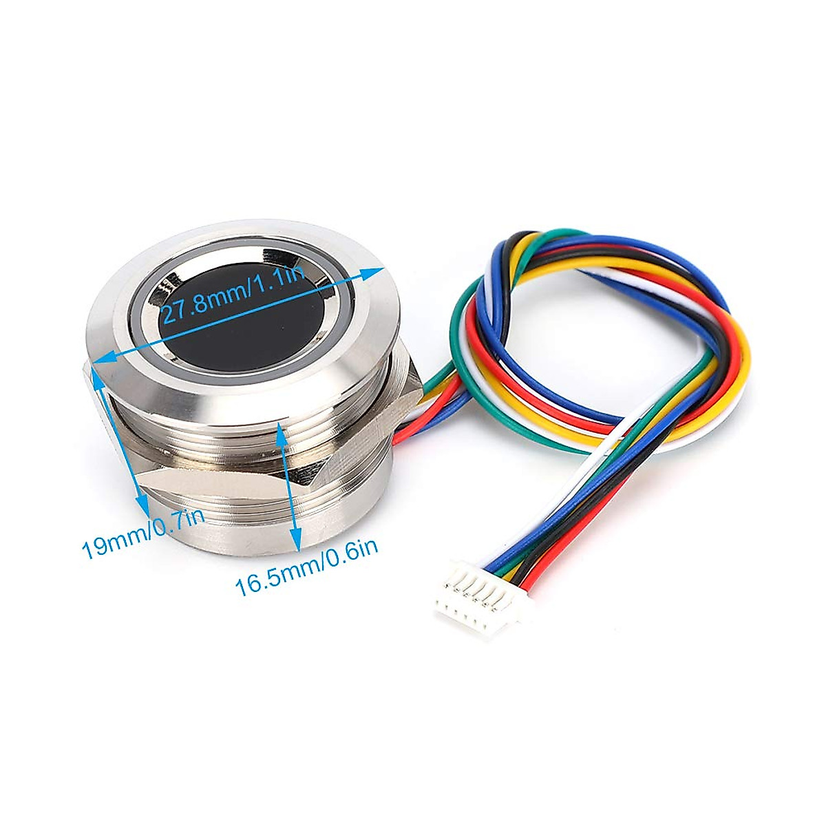 Fingerprint Scanner, Capacitive Fingerprint Module, Capacitive Fingerprint Identification Module, for Safety Box Access Control Assistance