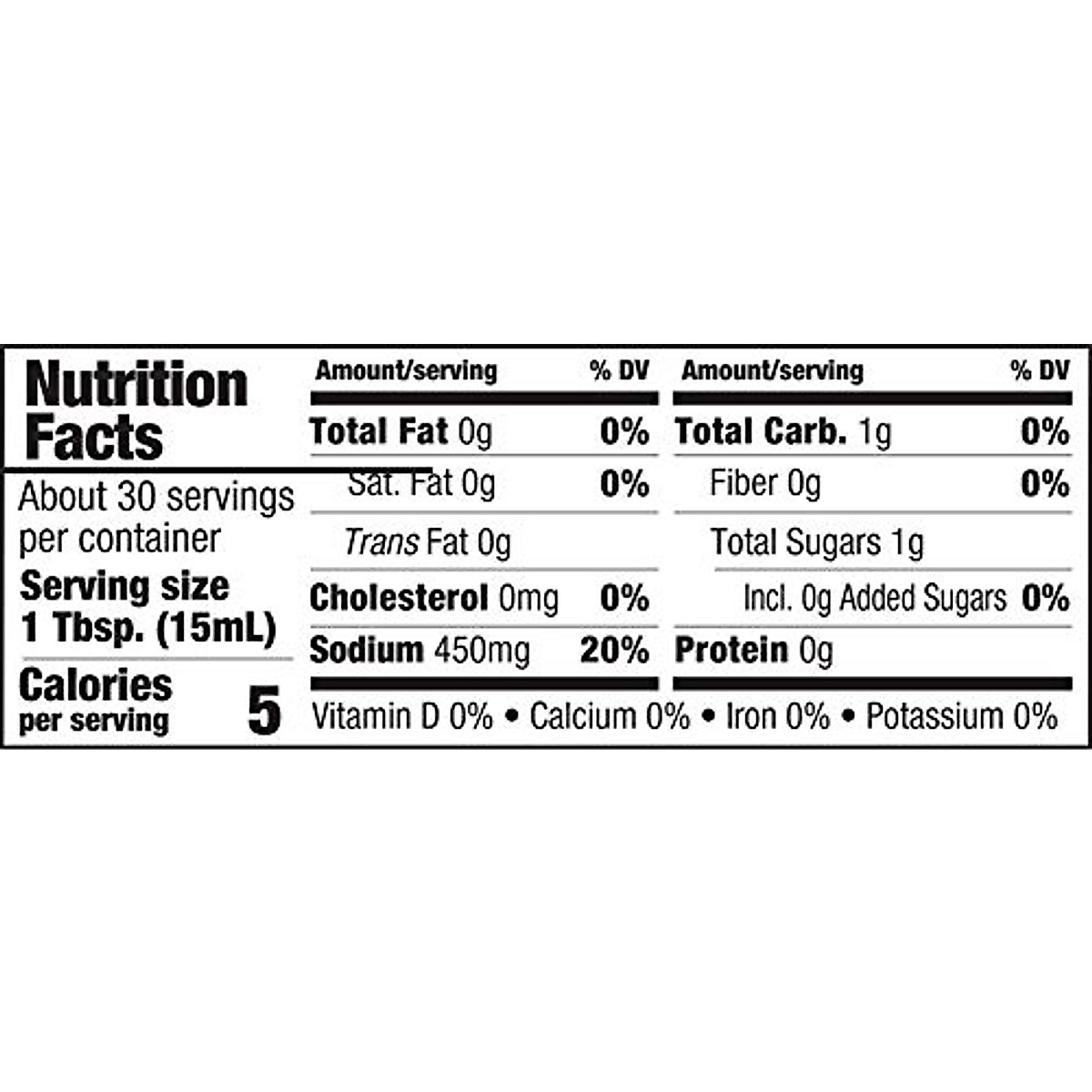 Amazon Brand - Happy Belly Low Sodium Soy Sauce, 15 Fl Oz (Pack of 1)