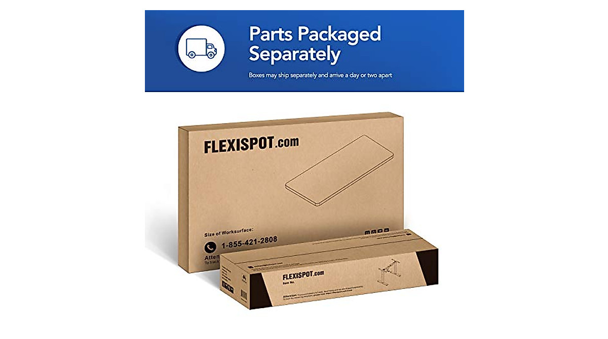 FLEXISPOT EC1 Adjustable Standing Desk - Work Comfortably