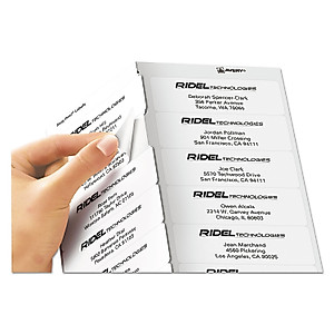 Avery 5262 Easy Peel Mailing Address Labels, Laser, 1-1/3 x 4, White, 350/Pack