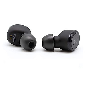 Comply TW-200-C | Memory Foam Replacement Earbud Tips for Anker Soundcore, Sennheiser, JBL, SoundPEATS & More | Ultimate Comfort, Secure Fit, Superior Noise Isolation | Black, Large (3 Pairs)