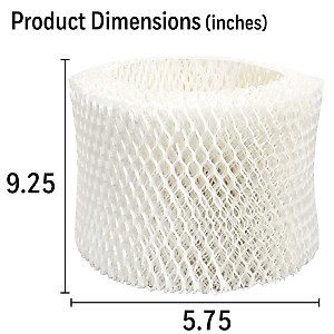 Colorfullife 6 Pack Humidifier Wicking Filters for Honeywell Humidifier Replacement Filter HAC-504AW, HAC504V1,HAC-504 Filter A