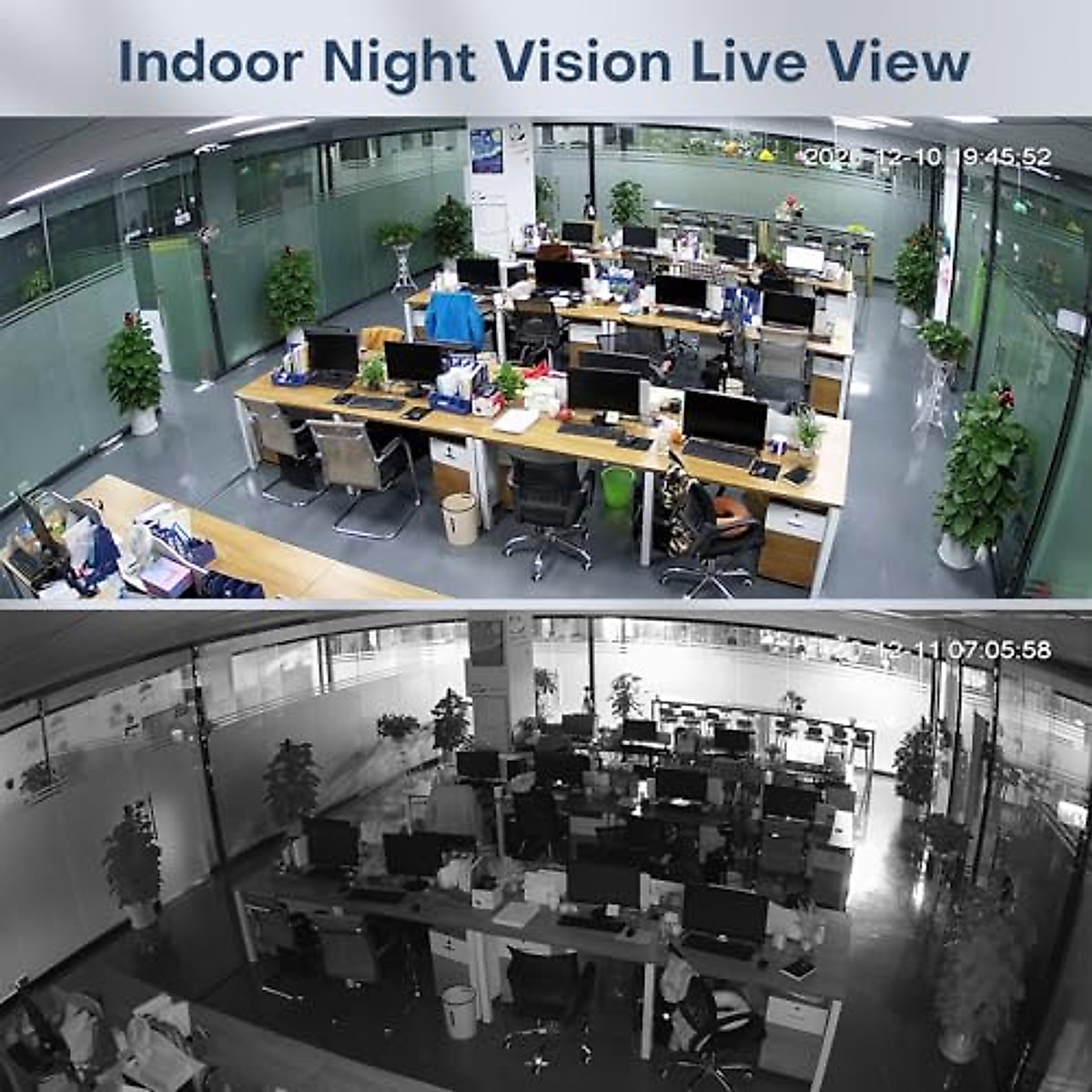 VALUCAM 6MP PoE IP Camera, 2.8mm Wide Angle, 164ft IR Night Vision, IVS Detection, Outdoor Turret Camera with Mic, Metal IP67 Weatherproof, H.265, WDR, 3D DNR, DMSS/SmartPss Lite