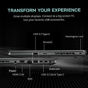 asus Zephyrus G15 15.6'' 240Hz QHD Gaming Laptop, AMD Ryzen 9 6900HS, GeForce RTX 3080 8GB GDDR6, 40GB DDR5 RAM, 4TB PCIe SSD, Backlit Keyboard, HD Webcam, Win 11 Pro, Gray, 32GB USB Card