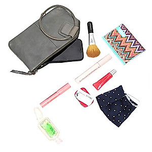 Skye Ringed Clutch (Black)