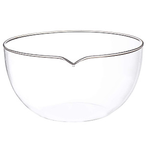 ULTECHNOVO 3 Pcs Evaporating Dish Lab Tools Glass Ceramics Tools Evaporation Basin Crystallizing Basin Over The Door Organizer Laboratory Dish Basin for Lab Pouring Bowl Ks3 Mix Round Basin