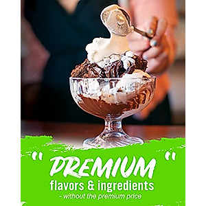 Frozen Bean Bulk Ice Cream Mix, Easy to Make Gelato Starter Mix Kit and Ice Cream Mixes for Ice Cream Maker, Soft Serve Machine, Milkshakes and Frappes, Cookie Monster