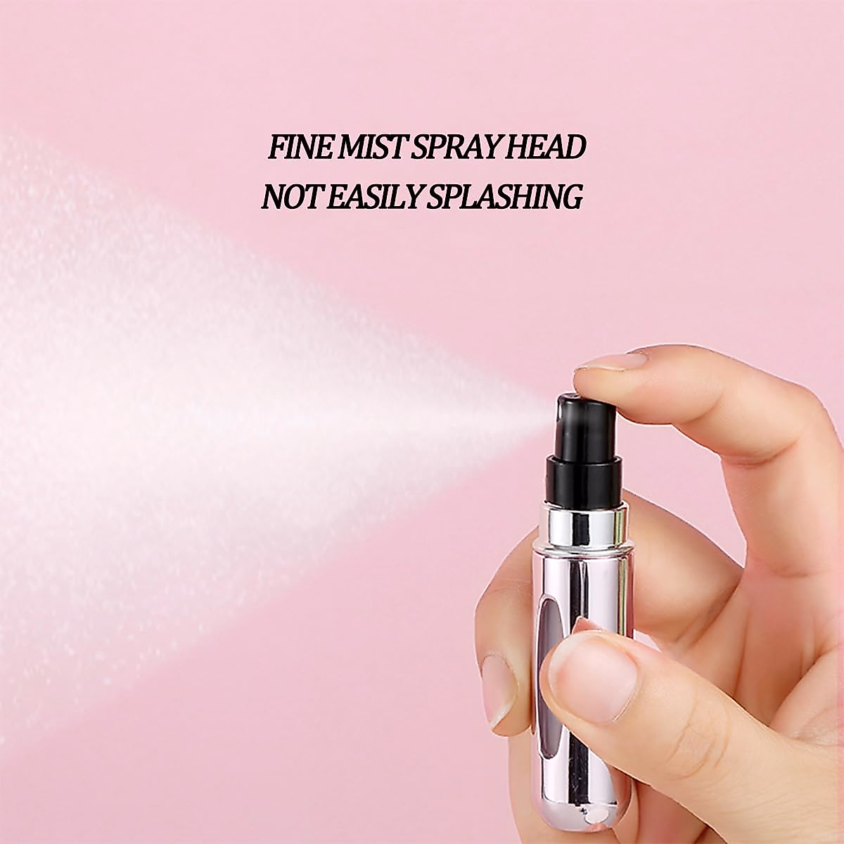 LAIYOHO 3 Pcs 5ml Portable Perfume Decanting Bottles Mini Bottom Direct Refillable Perfume Spray Bottles Suitable for Travel.