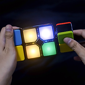 Electronic Handheld Game| Fidget toys|Logic Games Flip，Slide | 4 Game Modes |Toy for Kids Boys and Girls | Fun Toy for Kids Ages 6-12 Years Old|Yudngli