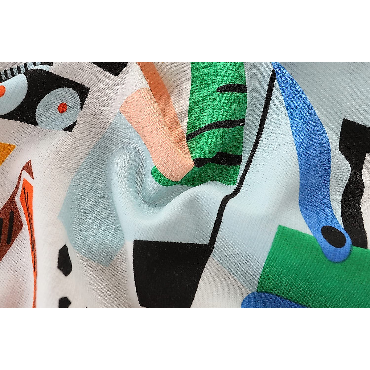 Funnymore Baby Boy's Crewneck Sweatshirt Clothes,Long Sleeve Shirt Top Outfit White Excavator 2t