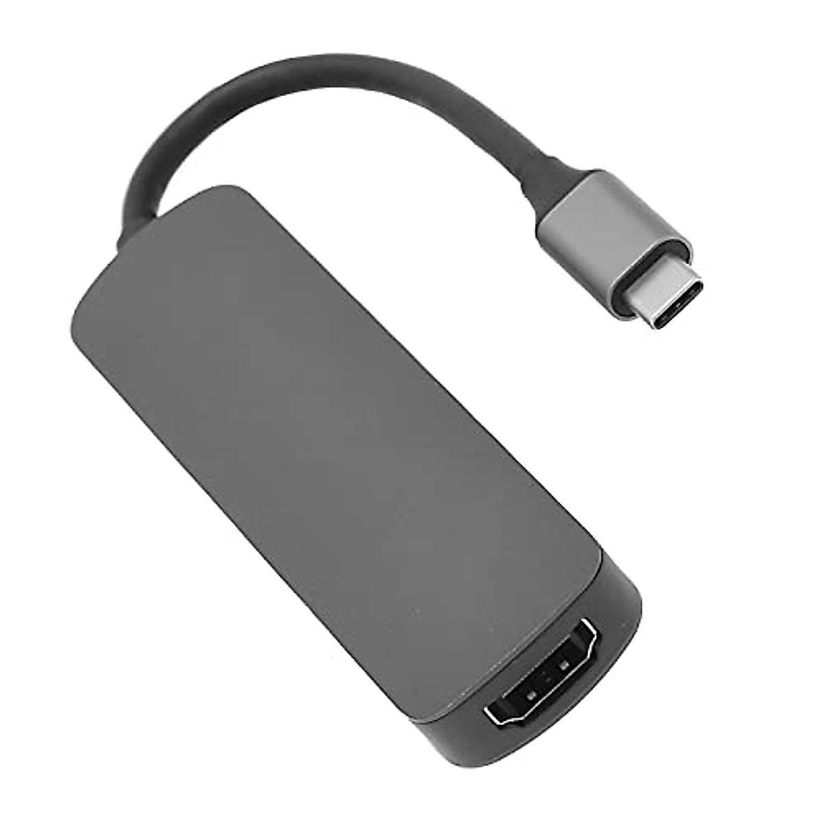 USB Adapter, USB C Hub 6 in 1 Type-C Adapter 4K x2K 3840 x 2160 Resolution USB 3.0 5Gbps USB 2.0 480Mbps Docking Station Adapter for Lenovo