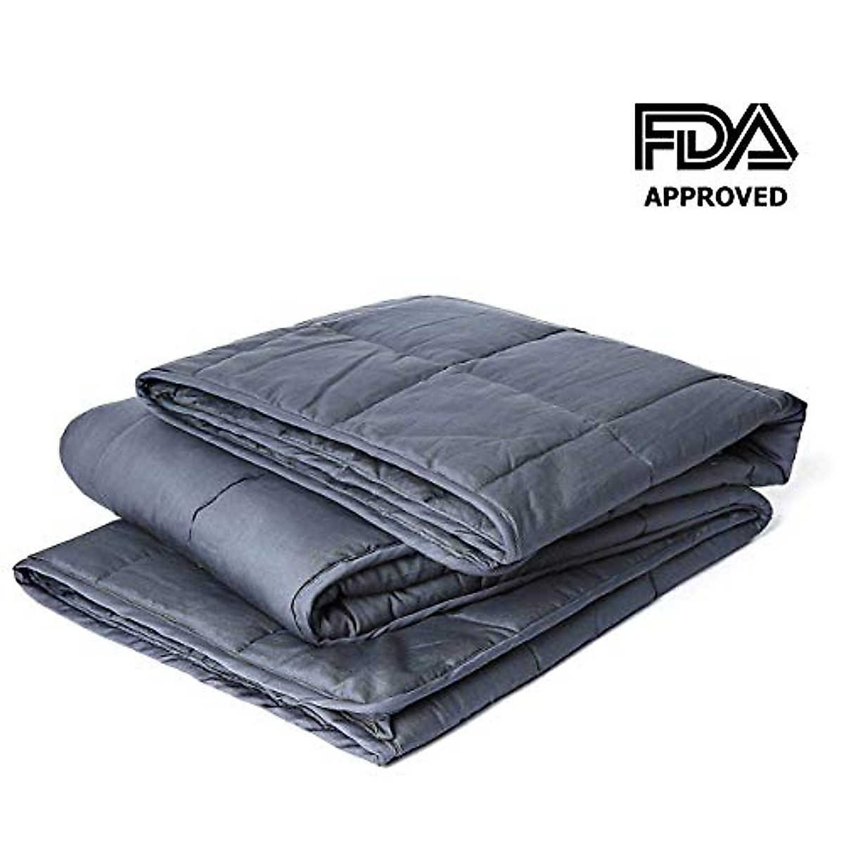 Tranquility 12lb Weighted Throw Blanket - Gray