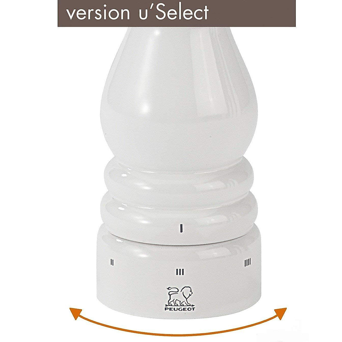 Peugeot Paris u'Select Pepper Mill, 9'', White