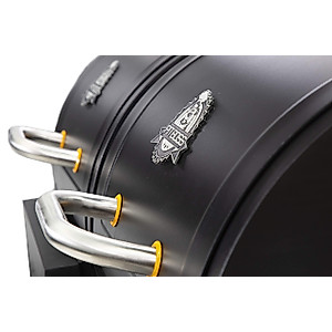 Pit Boss PB1230SP Wood Pellet and Gas Combo Grill, Black