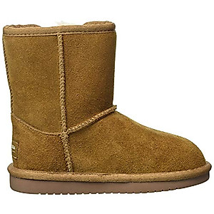 Koolaburra by UGG Unisex-Child Victoria Short Fashion Boot, Chestnut, 02 Youth US Little Kid