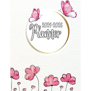 2024-2026 Monthly Planner: 3 Year Calendar Large Size 8.5x11 inches | 36 Months Jan 2024 - Dec 2026 with Federal Holidays | Monthly Design ( Calendar 2024-2026 for Purse)