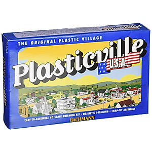 Bachmann Trains - PLASTICVILLE U.S.A. BUILDINGS – CLASSIC KITS - BARN - HO Scale