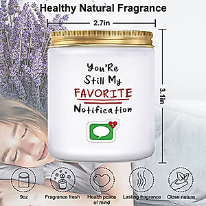 Funny Birthday Gifts for Women Men, Romantic Anniversary for Him Her Boyfriend Girlfriend Wife Husband Couples Best Friends BFF Bestie Lavender Christmas Valentines Day Candle Present