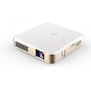 GXBPY S350 Mini Dlp Projector Smart Tv Android 9.0 WiFi Pico Protable 1080p Outdoor 4k Cinema for Smartphone (Color : D)