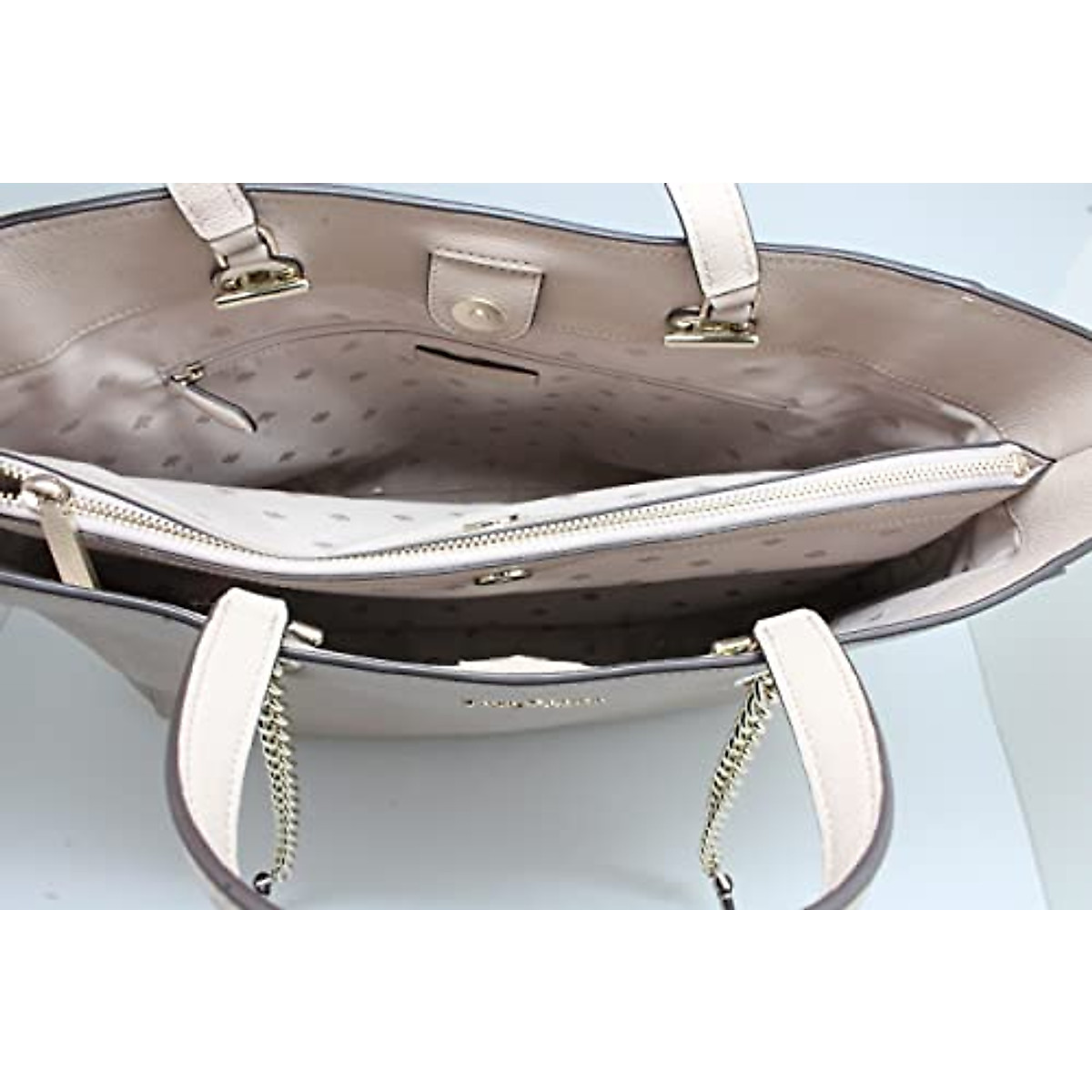 Kate Spae New York Infinite Large Triple Compartment Tote Warm Beige