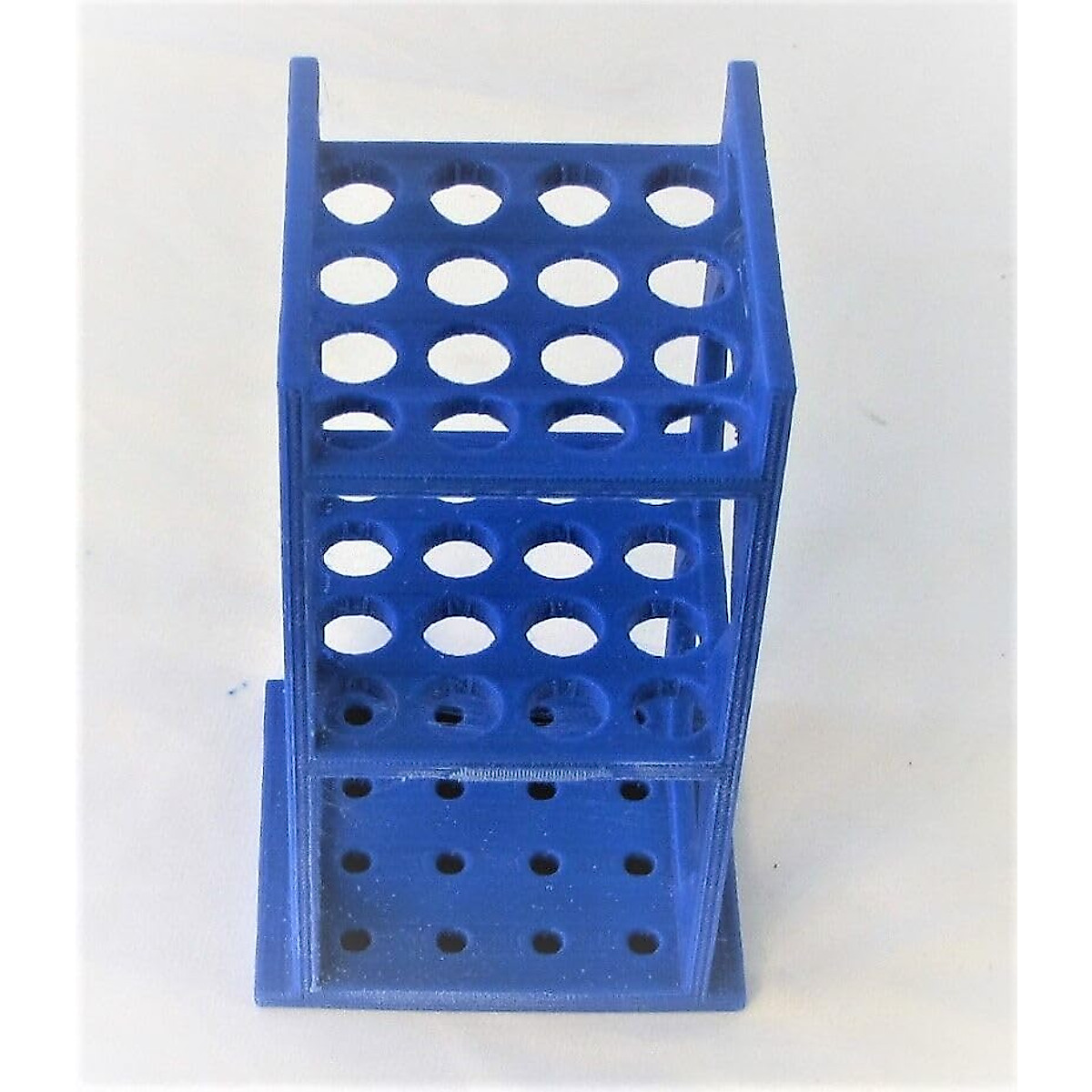 Stand for Glass Thermometers, Small Lab Rack, Hole Diameter 9 mm (4x4 16 Holes)