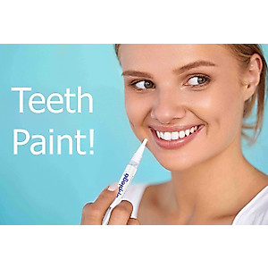 Tooth Paint, Instant Teeth Whitening, Tooth Polish Uptight White, Easy at Home Temporary Teeth Paint Polish Pen