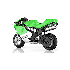 MotoTec Phantom Gas Pocket Bike 49cc 2-Stroke Green