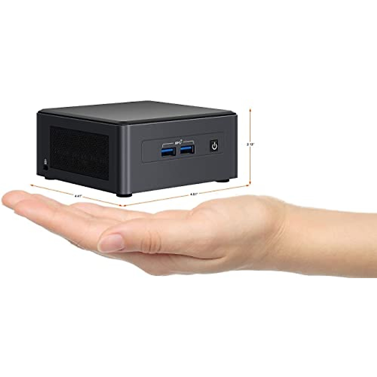 Intel NUC 11 Pro NUC11TNHi3 Tiger Canyon Home & Business Mini PC Mini Desktop 11th Gen Intel® Core™ i3-1115G4 Processor Upto 4.1 GHz Turbo,2 Cores,4 Threads,6 MB L3 Cache(No RAM&SSD)