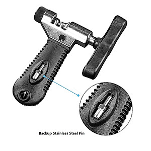 Oumers Bike Chain Tool, Reliable Hardwearing Bicycle Chian Breaker Splitter Chain 7 8 9 10 Speed Link Break Removal - Essential Bicycle Repair Tool Road Mountain Bikes