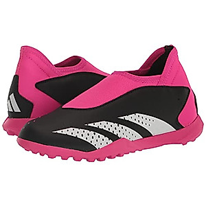 adidas Accuracy.3 Turf Black/White/Team Shock Pink (Laceless) 12