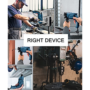 DelitonGude 17/64"inch HSS M35 Cobalt Twist Drill Bit,High Speed Steel,Pack of 5,Suitable for Steels,Cast Iron,Stainless Steel,Copper and Other Hard Metals（17/64inch）