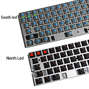 YMDK 133 Key Black White PBT Double Shot Side-lit Shine Through Backlit keycaps OEM Profile for MX Mechanical Keyboard 108 96 87 NJ80 KBD67 ID80 84 68 64 (133 Key Black)