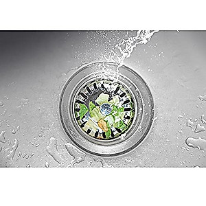 HooySprs Kitchen Strainer Stopper-Stainless Steel Sink Disposal Stopper for Kitchen Sink Drain
