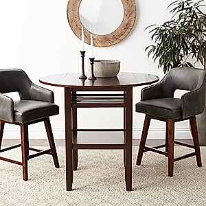 ACME Furniture Tartys Counter Height Table, Cherry