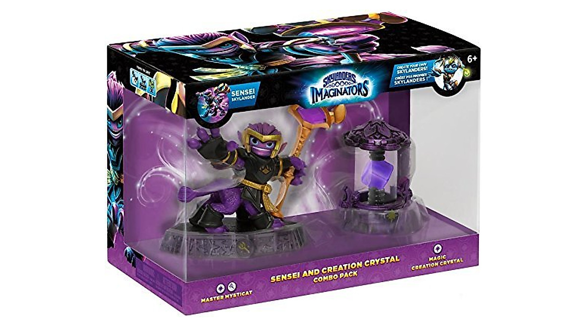 Skylanders Imaginators Sensei and Creation Crystal | Master Mysticat