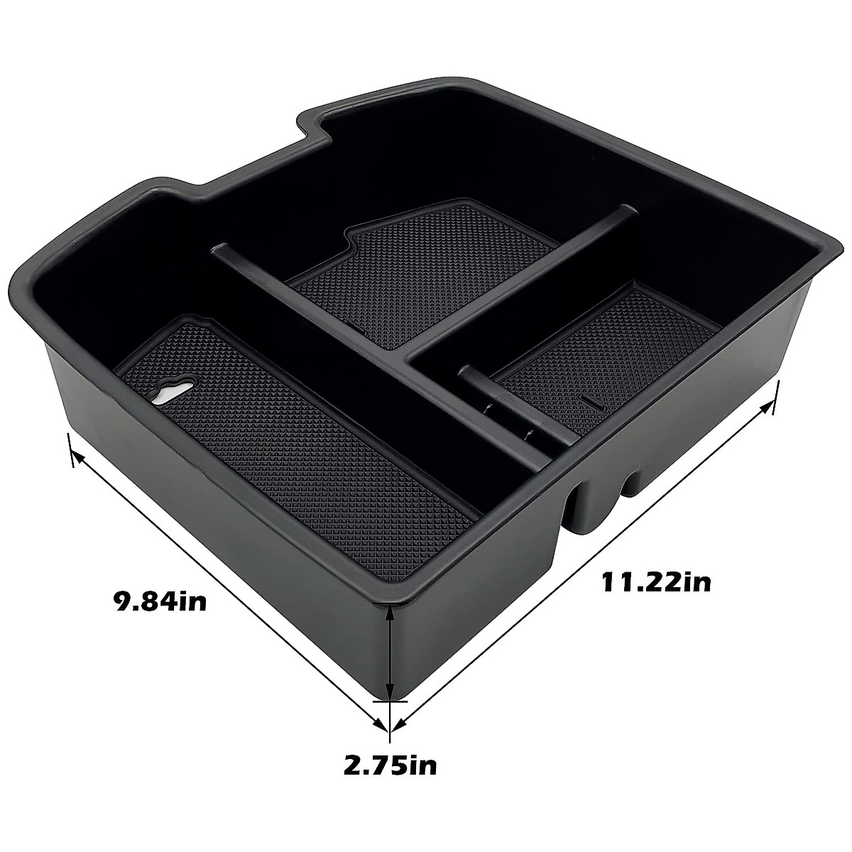 JOJOMARK Center Console Organizer Tray Compatible with 2007-2014 GMC Sierra Chevy Silverado Tahoe Yukon Suburban - Accessories Replaces 19166288