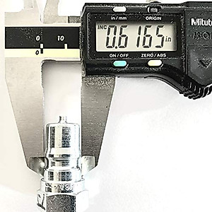 (8 Pack) HD Switch Hydraulic Quick Coupler Dust Cap & Plug Set fits 1/4" Kubota LA181 LA203 LA210 LA211 LA243 LA271 LA301 LA302 LA304 LA350 LA351 LA352 LA364 LA401 LA402 LA403 LA434 LA463 LA504 LA534