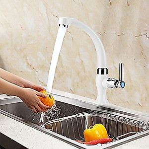 Plastic Tap,Bathroom Kitchen Sink Faucet ABS Plastic Single Handle Bar Faucet Cold Water Faucet Water Tap for Kitchen Sink Bathroom Basin Bathtub Mop Pool G1/2(Straight Handle)
