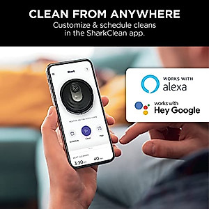 Shark AI Robot Vacuum & Mop, with Home Mapping, Perfect for Pets, Wifi, Works with Alexa, Black/Gold (AV2001WD)