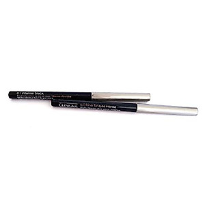 2 Clinique Quickliner for Eyes Intense Eye Liner - Travel Size 0.005 oz. / 0.14g Each, Unboxed