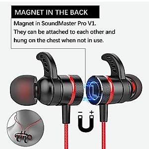 KASOTT SoundMaster Pro V1 - Gaming Earphones with Dual Audio Drivers,Battle Buds,in-Line Mic with Mute and Volume Control, Compatible with Xbox Series,Xbox One,PS5,PS4,Switch,Pc with 3.5mm (Red)