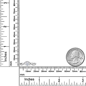 Gem Stone King 925 Sterling Silver 4MM Round Gemstone Birthstone Infinity Ring | Wedding Engagement Anniversary Promise Ring For Women | Size 5,6,7,8,9