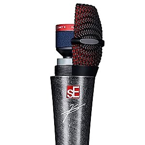 sE Electronics V7 MK Myles Kennedy Signature Dynamic Vocal Microphone Bundle with XLR Cable and Pop Filter